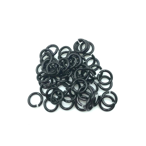 Black Jump Rings 1.6mm/16 swg/14 awg | Dragon Chains