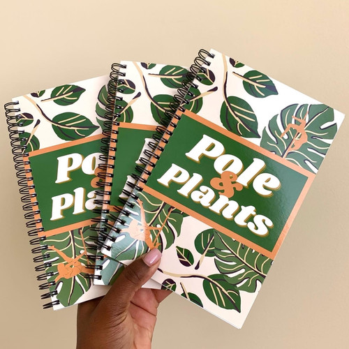 Pole & Plants Lined Journal | Pole Sweets
