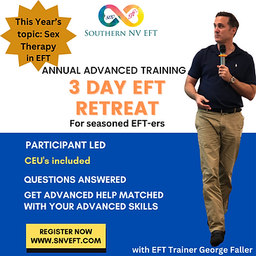3 Day Retreat For Seasoned EFT-ers with EFT Trainer George Faller ...