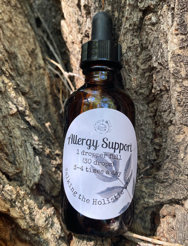 Allergy Support Tincture | Walking the Holistic