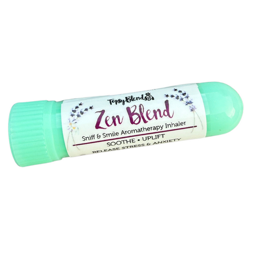 Zen Blend Aromatherapy Inhaler - Natural Stress and Anxiety Relief ...
