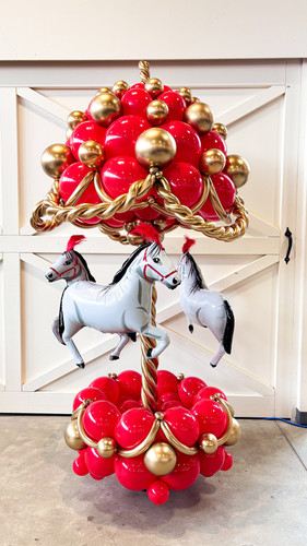Balloon Carousel | Balloon Studio YEG
