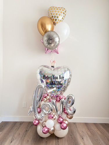 Anniversary / Love Balloon Set | Balloon Studio YEG