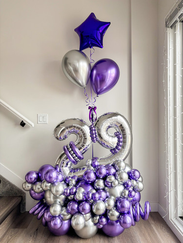 Celebration Double Digit Set | Balloon Studio YEG