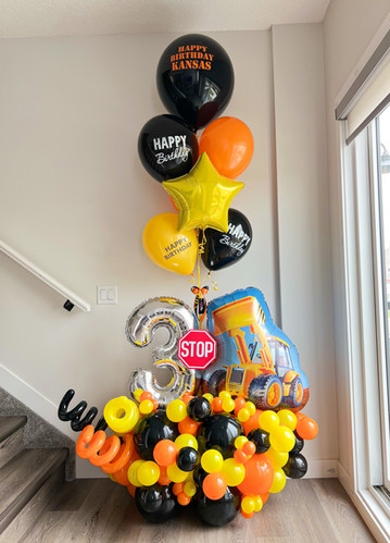 Construction Balloon Set | Balloon Studio YEG