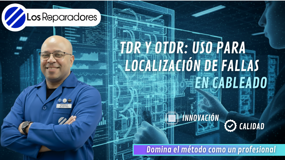 TDR y OTDR: Uso para Localización de Fallas en Cableado | Escuela de ...