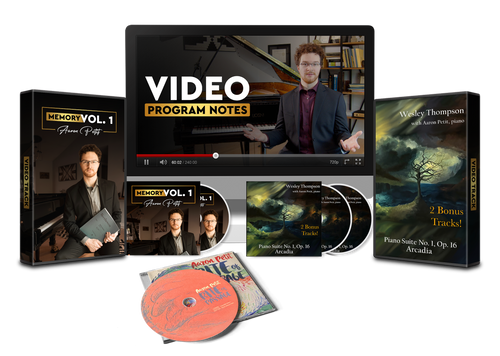 Memory Vol. 1 (2024) Complete Album Bundle | Aaronpetitpiano Com