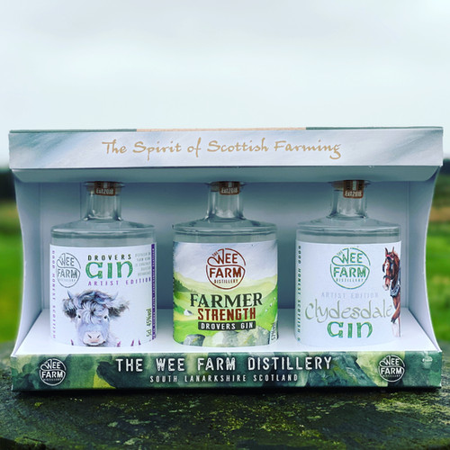 Gin Taster Pack The Spirit of Scottish Farming | Wee Farm Distillery