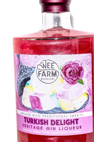 Turkish Delight Gin Liqueur | Wee Farm Distillery
