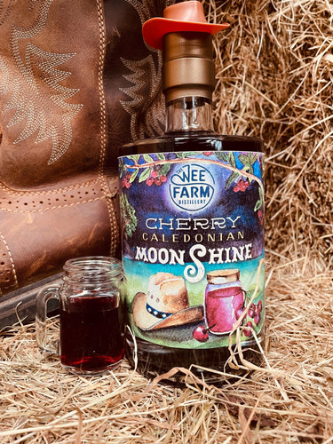 Cherry Whisky Caledonian Moonshine | Wee Farm Distillery