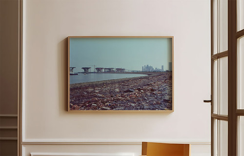 Construction of Benjamin Sheares Bridge, 1981 | Ivan Polunin