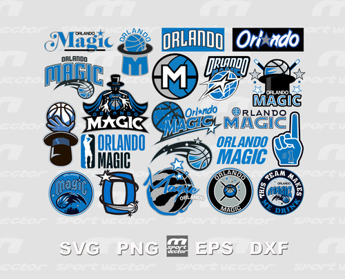 Orlando Magic NBA Team SVG Bundle | Basketball SVG NBA Clipart ...