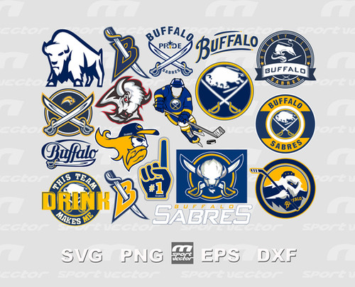 Buffalo Sabres NHL Team SVG Bundle | Hockey SVG NHL Clipart ...