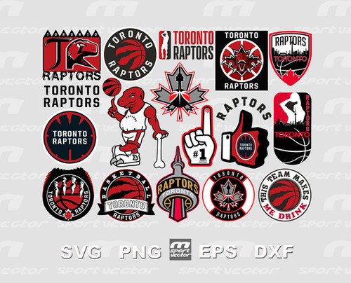 Toronto Raptors NBA Team SVG Bundle | Basketball SVG NBA Clipart ...
