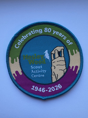 Hesley Wood 80th Birthday Site Badge - Limited Edition | Hesley Wood ...