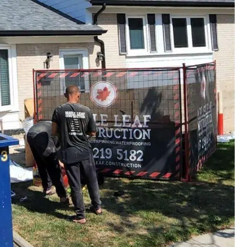Maple Leaf Construction - Toronto - Underpinning - Waterproofing - Concrete