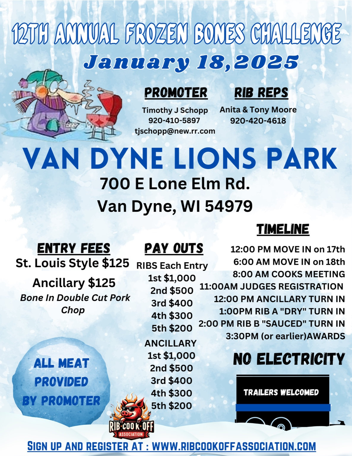 12th Annual Frozen Bones Challenge