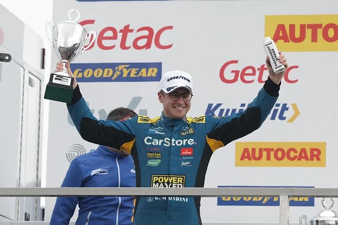 Andrew Watson claims maiden overall BTCC podium at Knockhill
