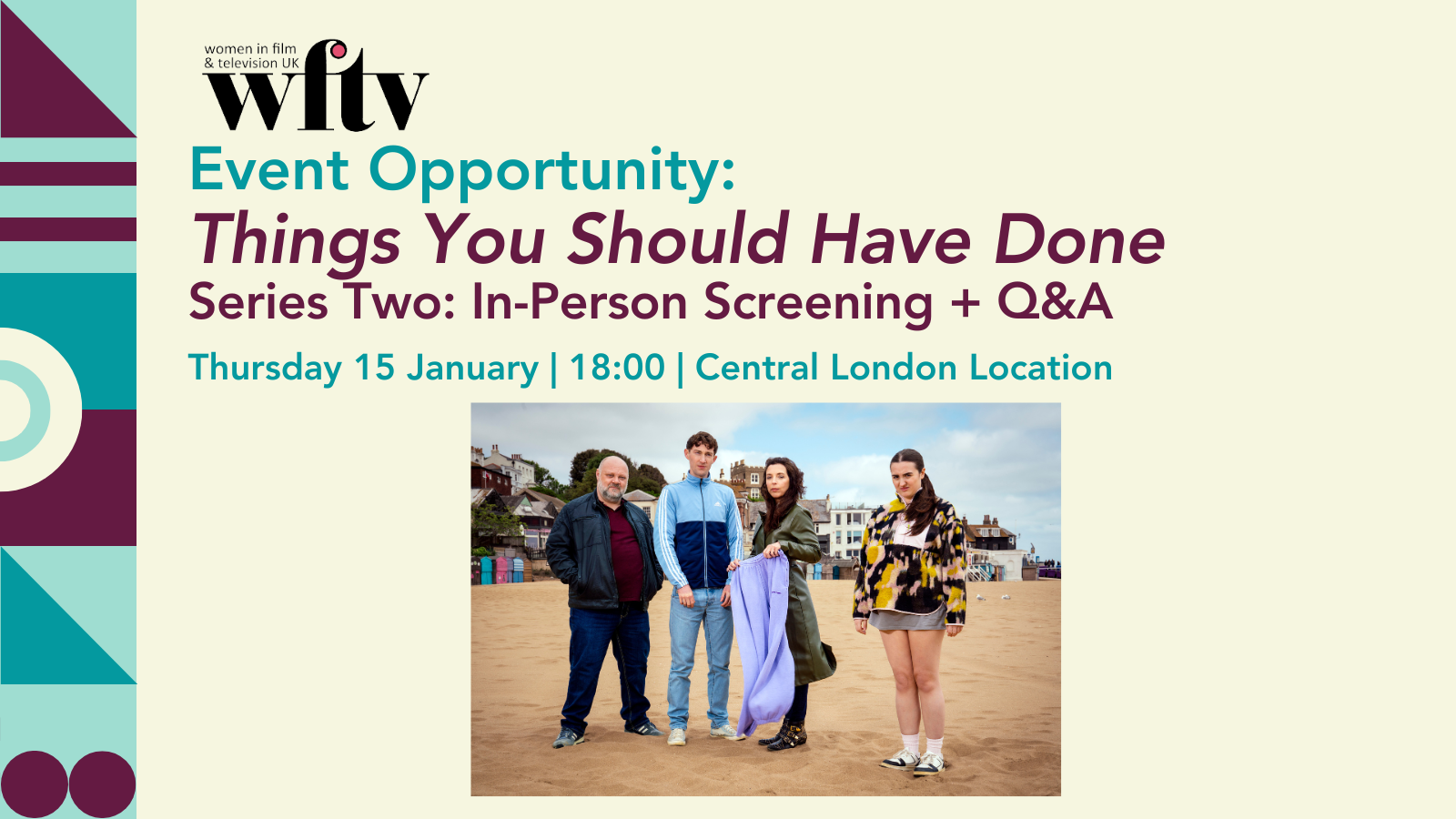 Event Opportunity: Things You Should Have Done Series Two: Screening ...