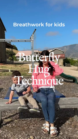 Use the butterfly hug technique to regulate your emotions.