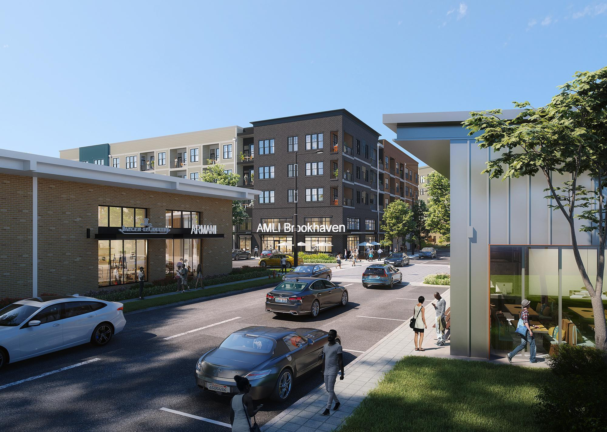 AMLI Brookhaven: New Mixed-use Retail
