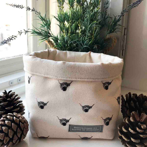 Storage Box with Highland Cow | mysite