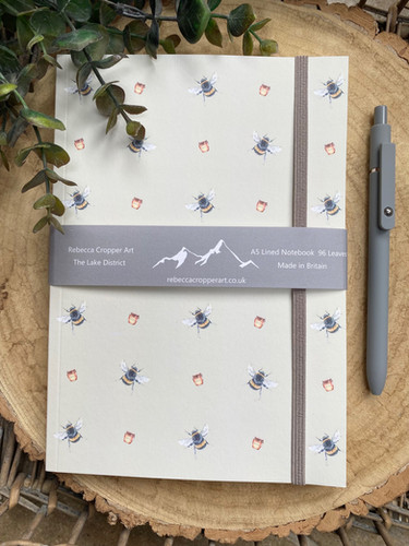 A5 Bee & Honey Notebook | mysite