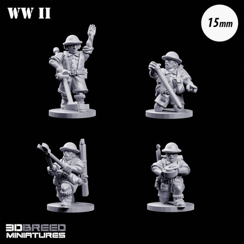 NA BRITISH Engineer Upgrade | Bunker Miniatures