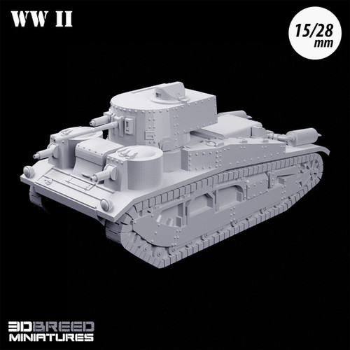 VICKERS Medium Mk III | Bunker Miniatures
