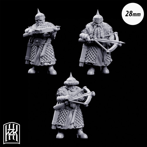 Eastern Dwarf Crossbows | Bunker Miniatures