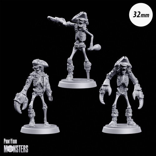 Crab Pirates | Bunker Miniatures