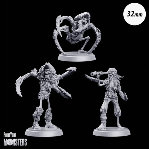 Shrimp Pirates | Bunker Miniatures