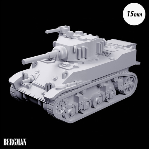 M5 A1 Stuart | Bunker Miniatures