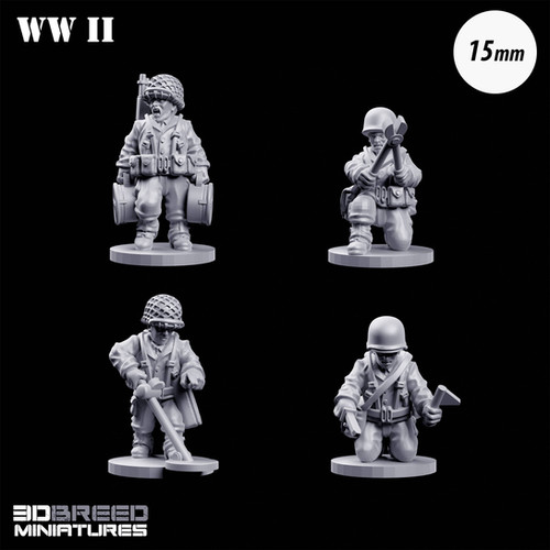 US GI Engineers | Bunker Miniatures