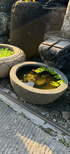 Greenstone Pot Planter Bowl | Masana Trading