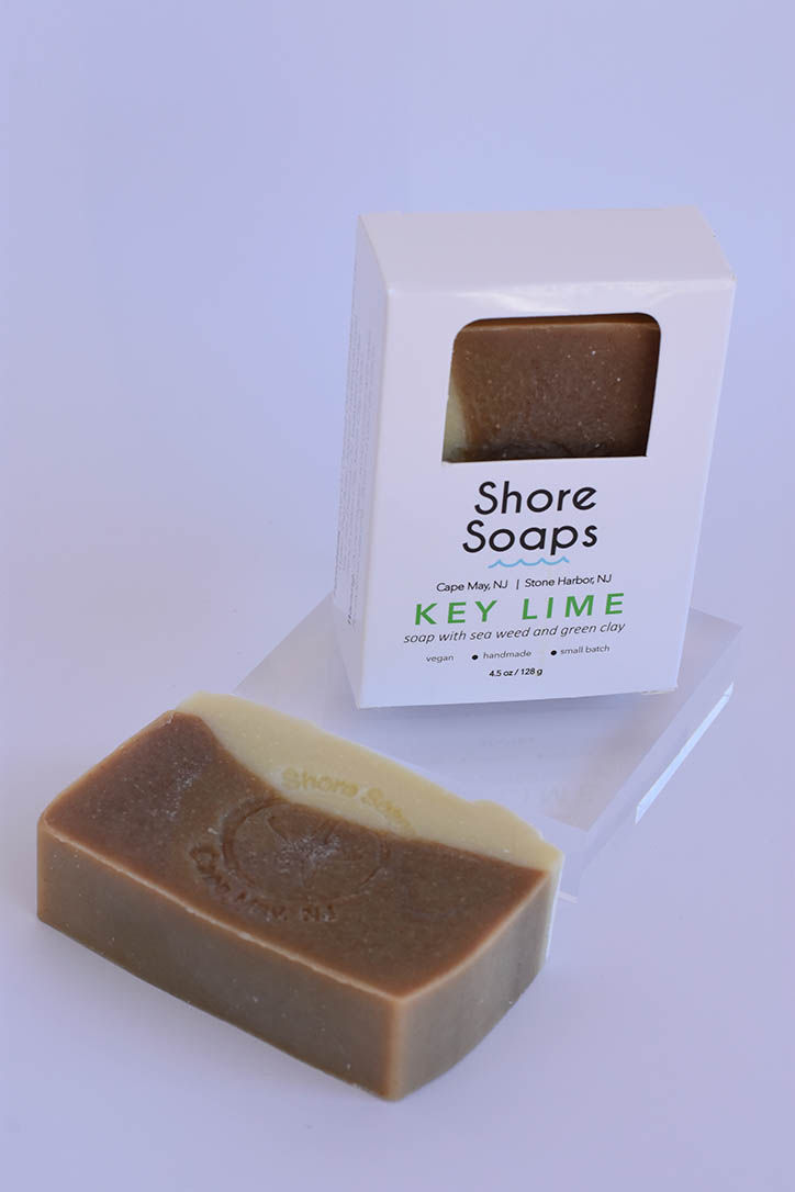 Key Lime + Seaweed Soap // Acne // Vegan // Kelp Powder Cacao // Bar ...