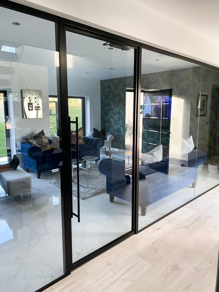 Glass partitions: elevating your living space