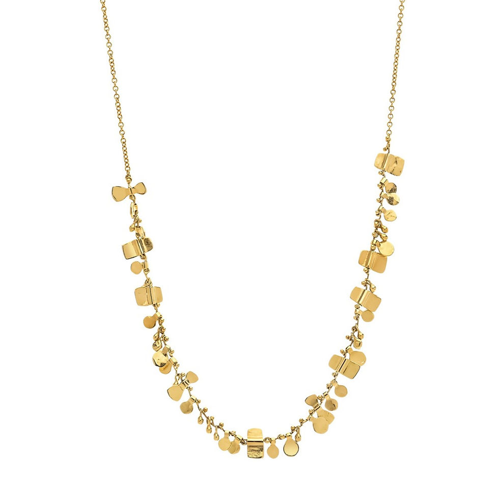All Gold Bits Necklace | Fotini Psarouli