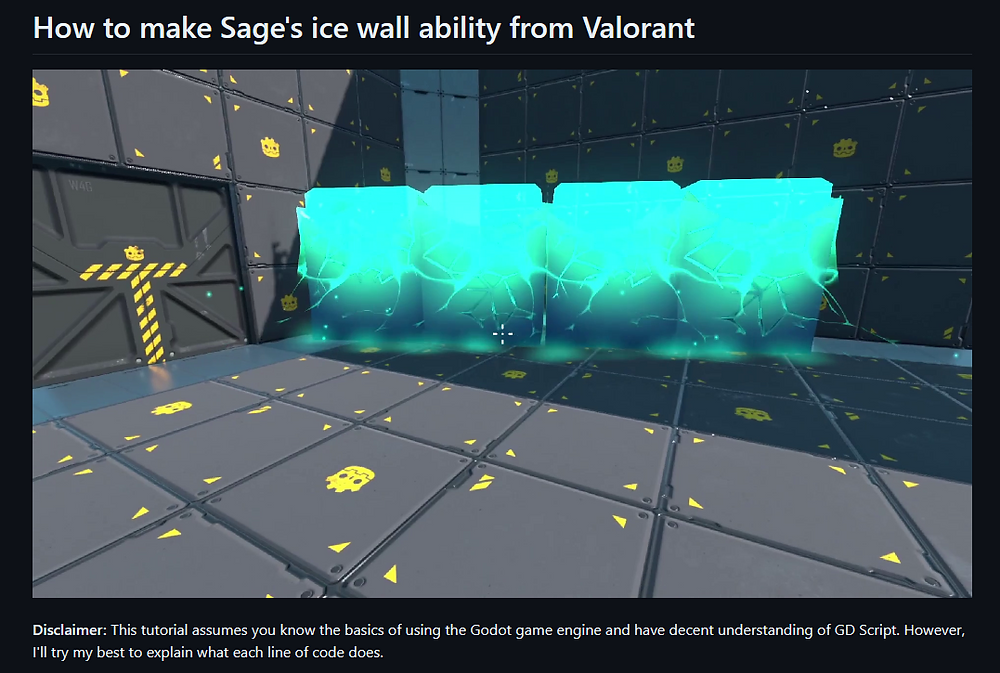 GODOT - How to make Sage's ice wall ability from Valorant