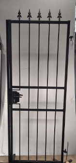 MH55, Security Gate, Side Gate, Metal Door With Key Lock, Gate. | MH ...
