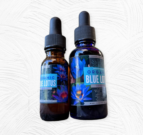 Organic Blue Lotus Tincture | Maui Grown Organics