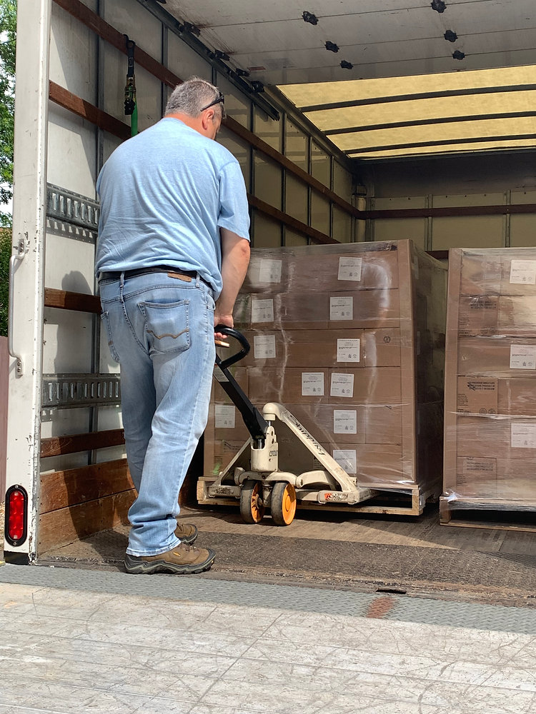 Emergency Food Boxes Distributed Across the Region