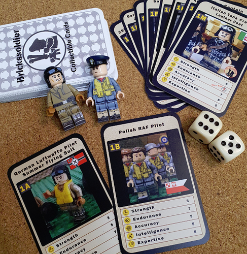 Brickssoldier Collectible Cards 'Wave 01 Set of 10 ' | brickssoldier