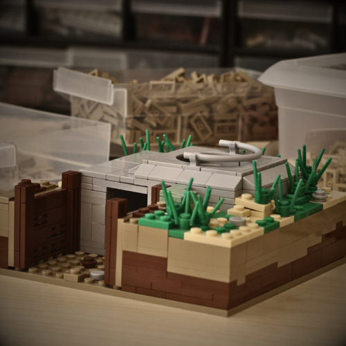Tobruk Bunker | brickssoldier