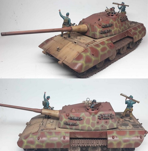 German E-100 Super Heavy Tank (Panzerkampfwagen E-100) | brickssoldier