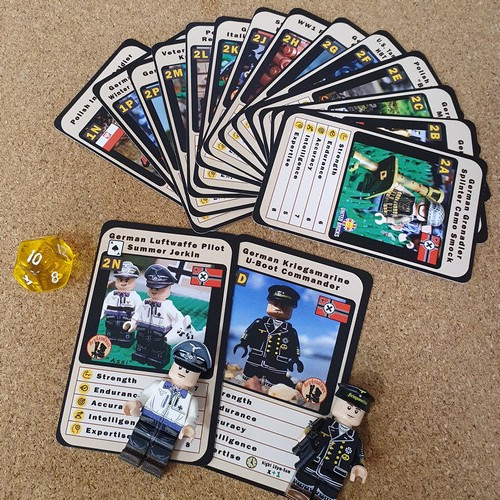Brickssoldier Collectible Cards 'Wave 02 Set of 16' | brickssoldier