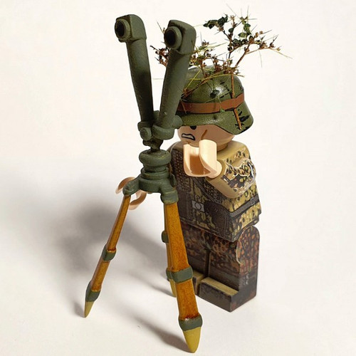 WW2 German 'Rabbit Ear' Binoculars (Scherenfernrohr) | brickssoldier