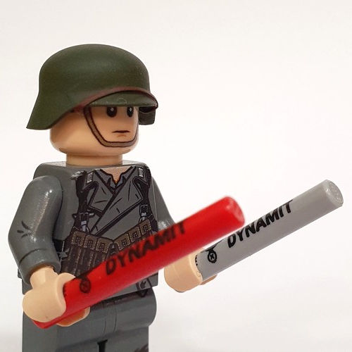 WW2 German Dynamite Stick | brickssoldier