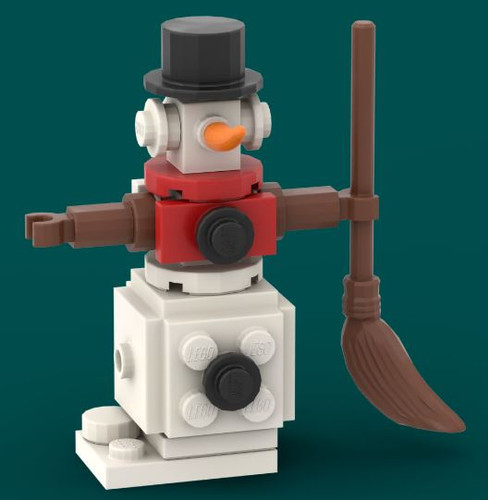 The Snowman - Instruction | brickssoldier