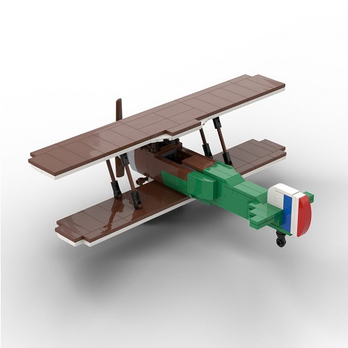 Sopwith Camel Building Instruction | brickssoldier